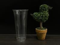 China OEM Clear Sustainable Coffee Cups Bio Plastic Cup In Bulk for sale