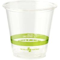 China PLA Compostable Biodegradable Plastic Cups 12 Oz For Cold Drink for sale