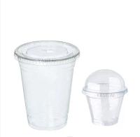 China PLA Compostable Biodegradable Plastic Cups 12 Oz For Cold Drink for sale