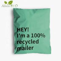 China Coloured Plastic Compostable Mailer Bag For Postage Parcel Packaging Eco Friendly for sale