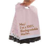 China Airwaybill  Biodegradable Shipping Mailers Padded Compostable Mailer for sale