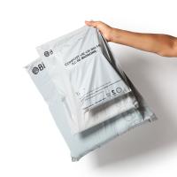 China Custom Poly Compostable Bubble Mailers Biodegradable Shipping Bag for sale
