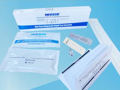 China INVBIO COVID-19 Antigen Rapid Test Kit Non Invasive Nasal Swab 5 Tests Pack CE Certified for sale