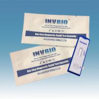China INVBIO Dengue IgG IgM Rapid Test Card 25 Tests Box Whole Blood Serum Plasma for sale
