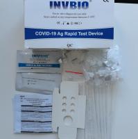 China COVID-19 Antigen Rapid Test Kit Nasal Swab 25 Tests CE Certified 95.6% Sensitivity for sale