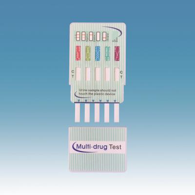 China INVBIO One Step Multi-Drug Screen Test Card 25 Tests per Box CE Certified for sale