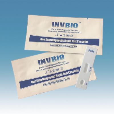 China Fsh Menopause Urine Test Card High Sensitivity for sale