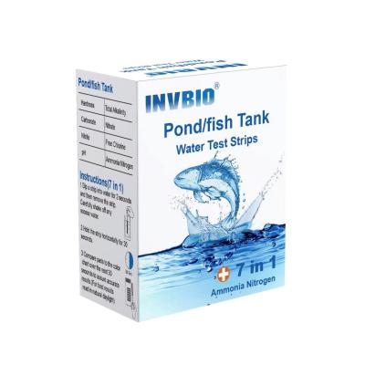 China 31-in-1 Water Quality Test Strips 50-200pcs Bottle Ammonia Nitrogen 0-500ppm CE FSC for sale