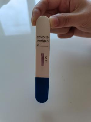 China SARS-CoV-2 Antigen Rapid Test Kit Saliva 1 Test per Pack CE Certified for sale