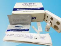 China Covid 19 Antigen Rapid Test Cassette Saliva Lollipop Test Kit 25 Tests CE Certified for sale