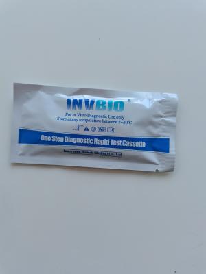 China INVBIO Vibrio Cholerae O1 O139 Rapid Test Kit 25 Tests Feces Specimen ISO 13485 for sale