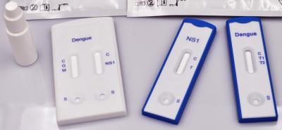 China Dengue NS1 Antigen Rapid Test Kit Cassette for Blood Serum Plasma CE ISO for sale