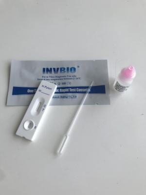 China Helicobacter Pylori Antigen Rapid Stool Test Cassette 25 Tests CE ISO13485 for sale