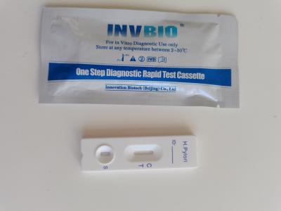 China H Pylori Antigen Rapid Test Cassette Feces Colloidal Gold 25 Tests CE ISO13485 for sale