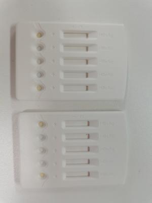 China Hepatitis B Virus Rapid Test Kit 5 in 1 Combo Panel Diagnostic HBsAg HBsAb HBeAg HBeAb HBcAb for sale