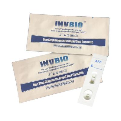 China CE ISO Alpha Fetoprotein AFP Test Kit Cassette 3.0mm 4.0mm Tumor Marker for sale