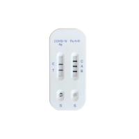 China SARS-CoV-2 Influenza A B Rapid Antigen Test Cassette 25 Tests Box CE FSC for sale