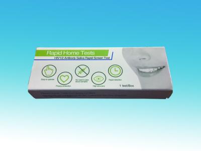 China Custom At Home Saliva HIV Rapid Test Kit 99 Percent Accuracy Sensitivity Diagnostic Self Testing for sale