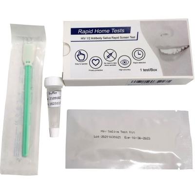 China INVBIO HIV Saliva Rapid Test Kit 99% Accuracy Self Testing at Home 1 Test Box for sale