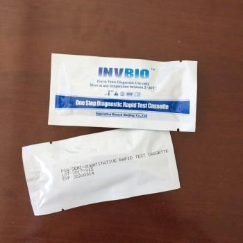 China PSA Prostate Specific Antigen Rapid Test Cassette 4ng/mL Sensitivity Serum Whole Blood for sale
