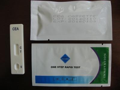 China CEA Carcinoma Embryonic Antigen Rapid Test Kit 3mm 4mm Blood Serum Cancer Screening for sale