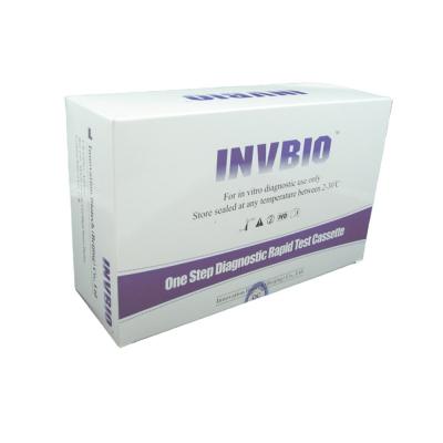 China INVBIO HIV 1/2 Rapid Test Kit 25 Tests Whole Blood Serum Plasma Infectious Disease for sale
