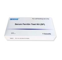 China INVBIO CE Certified Ferritin Blood Rapid Test Cassette Self Testing 5-50 ng/mL for sale