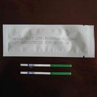 China INVBIO HBsAg Rapid Test Kit 100 Tests Hepatitis B Surface Antigen Screen Strip High Accuracy for sale