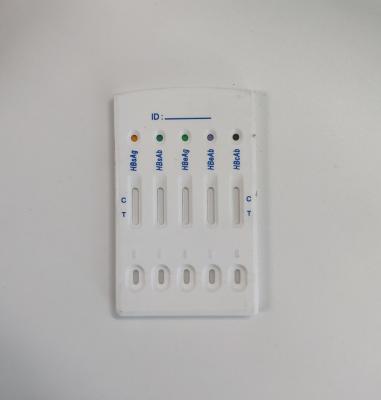 China Hepatitis B Virus Rapid Test Kit HBsAg HBsAb HBcAb HBeAg HBeAb 20 Tests for sale