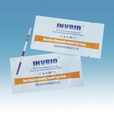 China INVBIO Home Use FSH Urine Test for Menopause Detection 25mIU/ml Sensitivity for sale