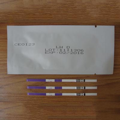 China INVBIO Ovulation Test Strips 25 mIU/mL LH Urine Fertility Test Kit 100 Pack for sale