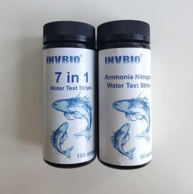 China Ammonia Nitrogen Aquarium Test Strips 50 Pcs for Freshwater Saltwater Pond Fish Tank CE FSC for sale
