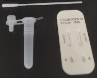 China CE Marked COVID Flu RSV Antigen Self Test 3 in 1 Combo Home Test Kit 95% Sensitivity for sale