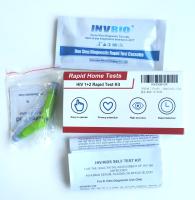China INVBIO HIV 1/2 Rapid Test Kit 99.5% Sensitivity Whole Blood Serum Plasma CE ISO 13485 for sale