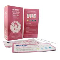 China INVBIO 25 Pcs Breast Milk Alcohol Test Strips Rapid Cassette 0.02% Sensitivity 2 Minutes Results for sale