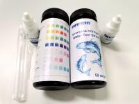 China FSC Certified 7 in 1 Aquarium Test Strips 50 or 100 Count Fish Tank Water Test Kit for sale