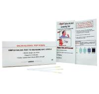 China INVBIO Saliva Alcohol Test Strips 25 Tests 0.02% BAC Sensitivity Home Use for sale