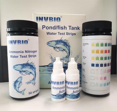 China FSC 7 in 1 Water Testing Strips 50 or 100 Strips for Swimming Pool Spa Hot Tub Water Quality Test for sale