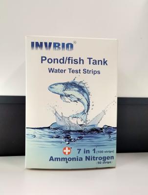 China 7 in 1 Water Quality Test Strips 99% Accuracy for Pool and Spa Chemical Testing 50 or 100 Strips for sale