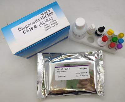 China CA19-9 ELISA Test Kit 96 Tests Sandwich Immunoassay for Gastrointestinal Cancer Antigen Detection for sale