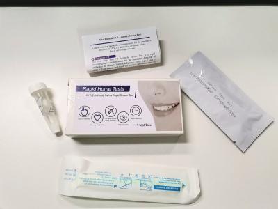 China INVBIO HIV Rapid Test Kit Self Use Saliva 99% Accuracy CE Approved for sale