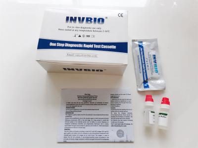 China Custom 25pcs HIV Rapid Test Kits Strip Results After 30 Minutes 99% Accuracy for sale
