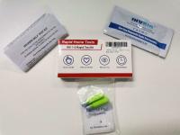 China INVBIO HIV Rapid Test Kit 25 Tests Whole Blood Self Test CE Certified 99% Accuracy for sale