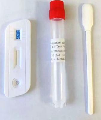 China CE Certified HCV Saliva Rapid Test Kit 98% Accuracy Infectious Disease Rapid Test Card for sale