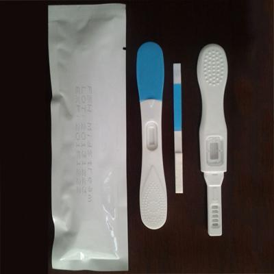 China CE FDA Approved FSH Menopause Test Midstream 25mIU/ml Urine Test Kit for sale