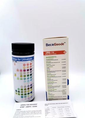 China INVBIO 14-in-1 Urinalysis Test Strips 100 Pcs CE Certified Home Self-Test for sale