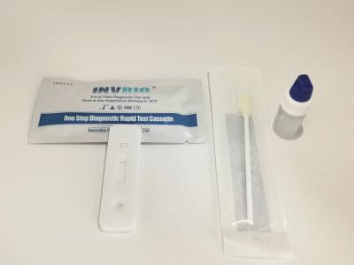China INVBIO Hepatitis C Virus Rapid Diagnostic Test Kit Cassette 99.8% Sensitivity Saliva 25 Tests for sale