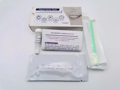 China INVBIO HIV Oral Swab Rapid Test Kit 99% Accuracy Saliva In Vitro Diagnostic for sale