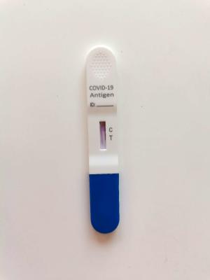 China COVID-19 Antigen Saliva Rapid Test Kit 25pcs Box 98.21% Accuracy CE Certified for sale