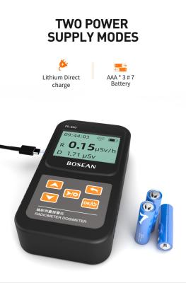 China Portable Digital X Ray Nuclear Radiation Detector Beta Gamma Personal Dosimeter Geiger Counter 200g for sale